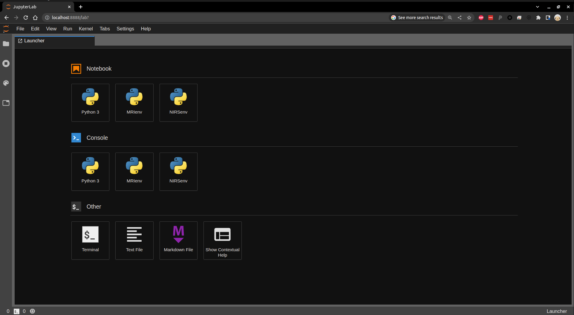 fNIRS Environment Setup - Laboratory for Child Brain Development